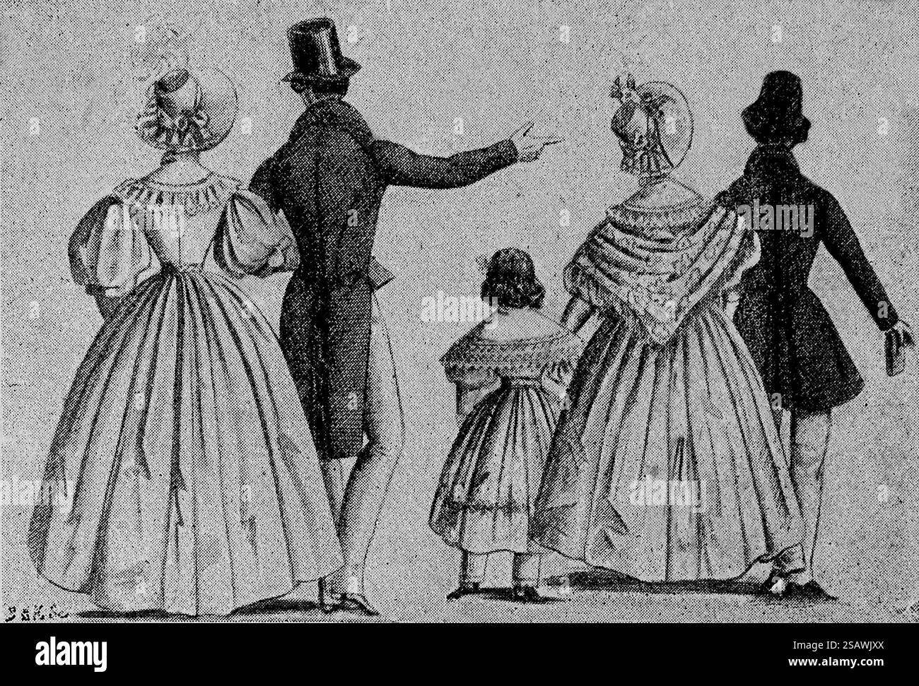 French bourgeois 19th century hi-res stock photography and images - Alamy