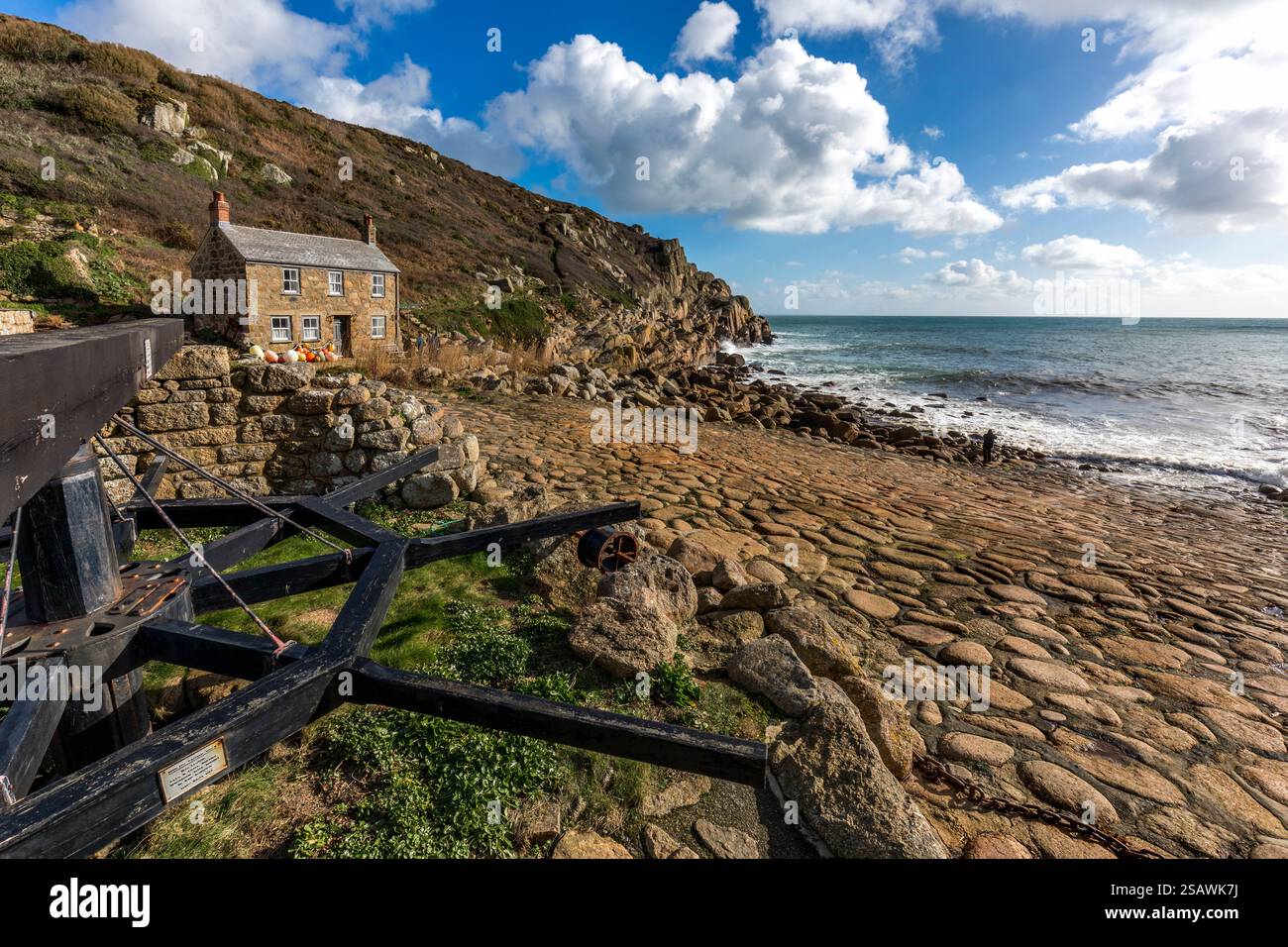 Penberth; Cornwall; UK Stock Photo - Alamy