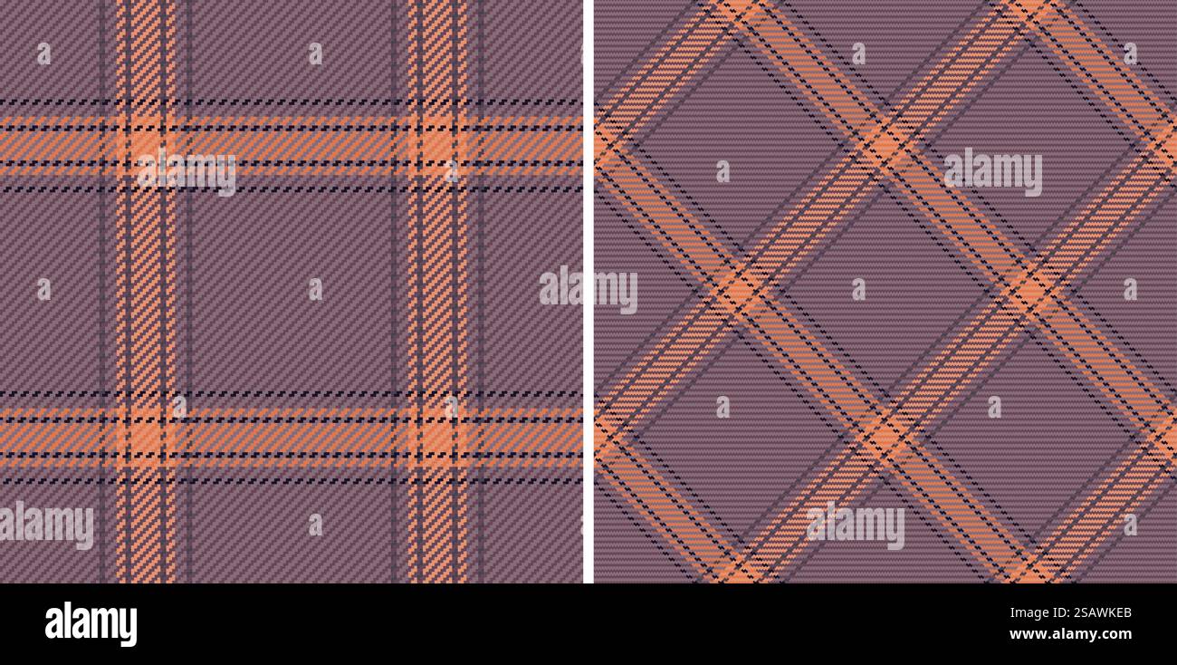 Plaid texture pattern of textile check vector with a seamless tartan ...
