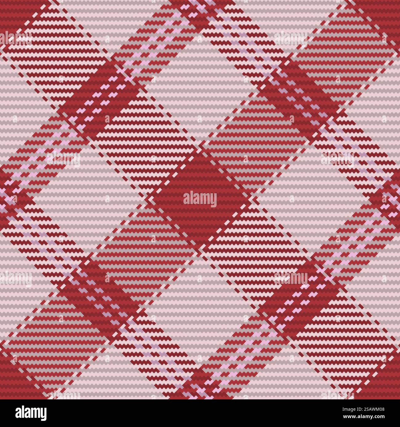 Check plaid seamless fabric texture. Diagonal print textile. Seamless ...