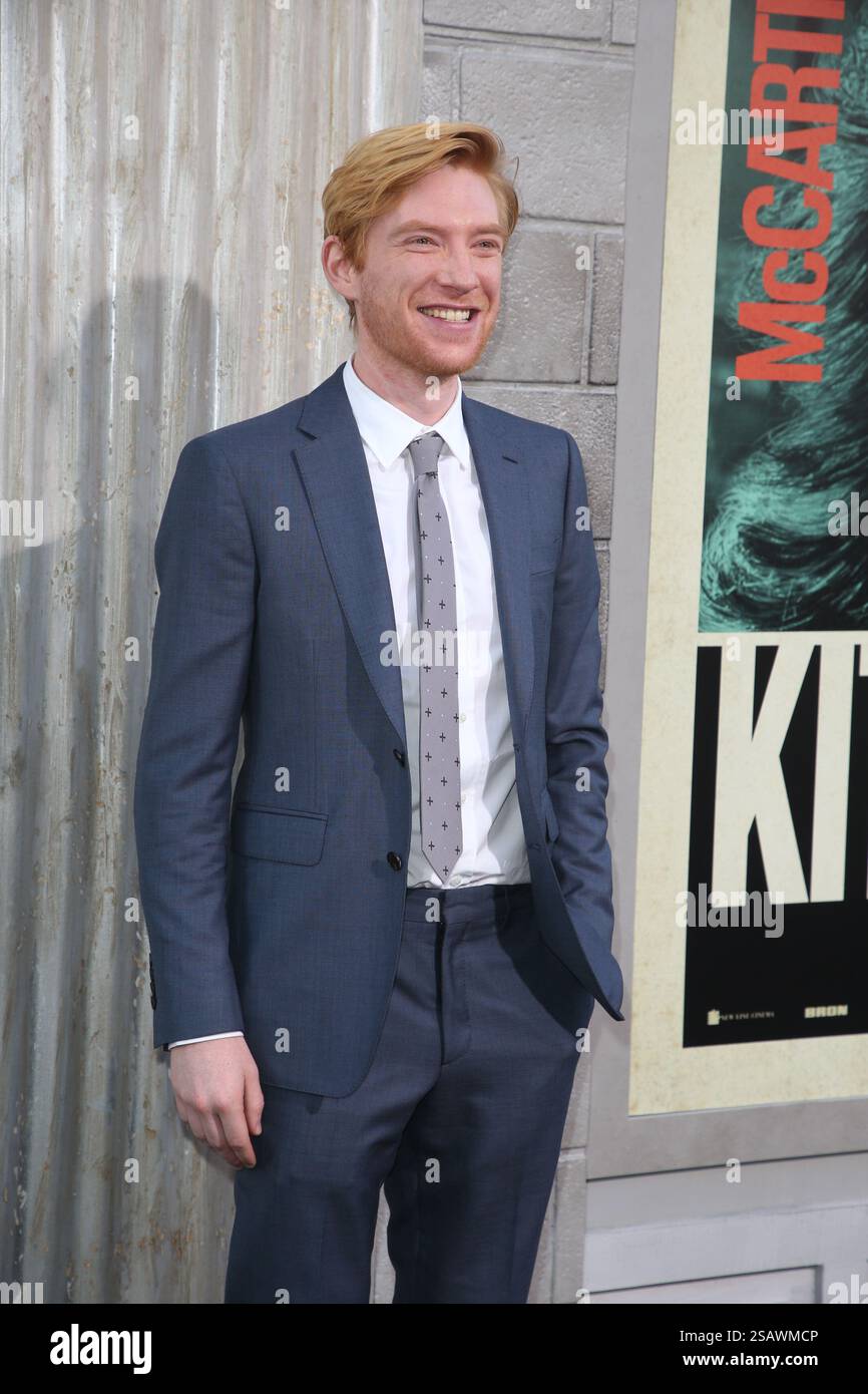 Domhnall Gleeson at the New Line Cinema World Premiere of THE KITCHEN ...