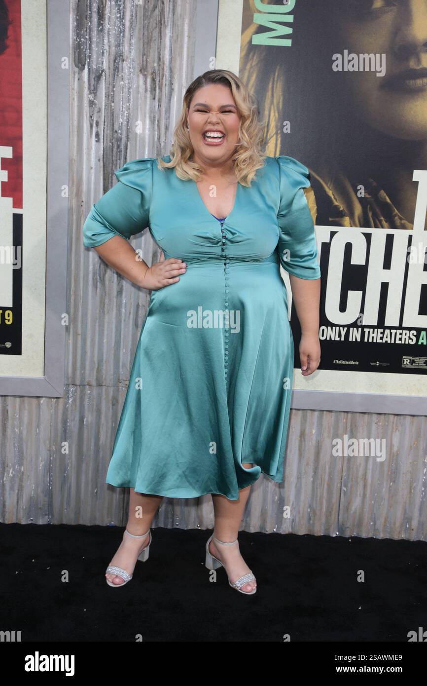 Britney Young at the New Line Cinema World Premiere of THE KITCHEN, Los ...