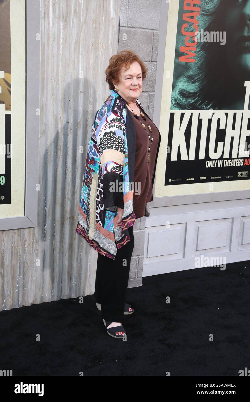 Pamela Dunlap at the New Line Cinema World Premiere of THE KITCHEN, Los ...
