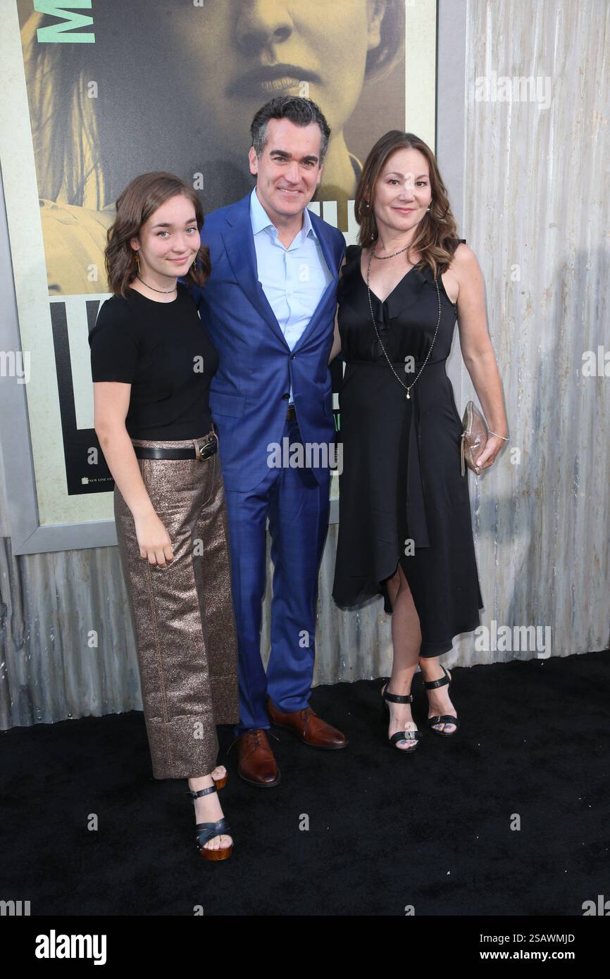 Grace James, Brian d'Arcy James, Jennifer Prescott at the New Line ...