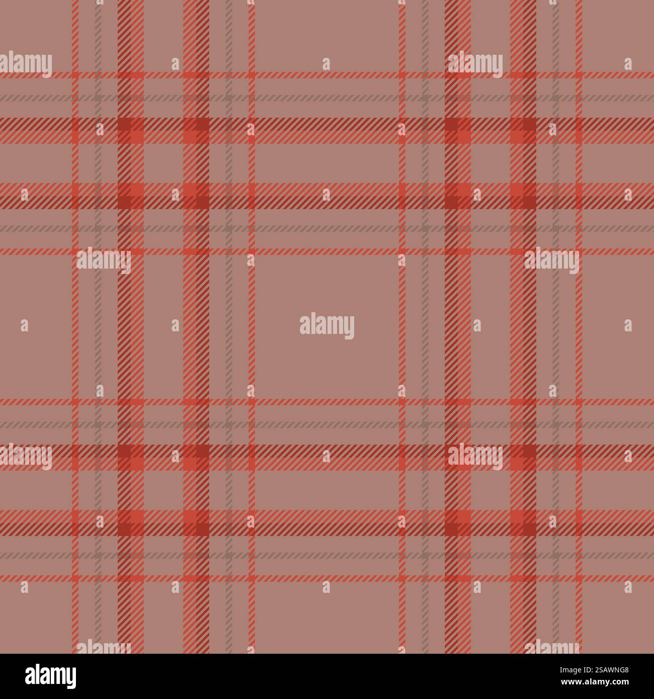 Plaid seamless pattern in red. Check fabric texture. Vector textile ...