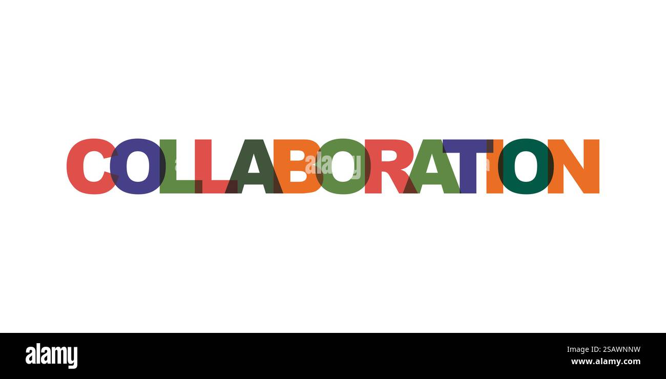 Collaboration word hi-res stock photography and images - Alamy