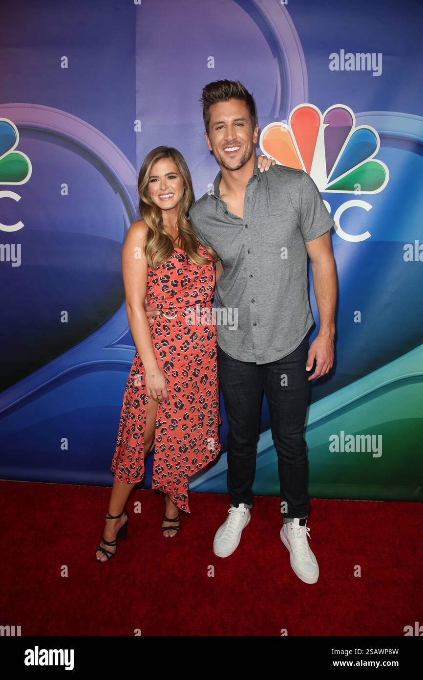JoJo Fletcher and Jordan Rodgers at the NBC TCA Summer Press Tour ...