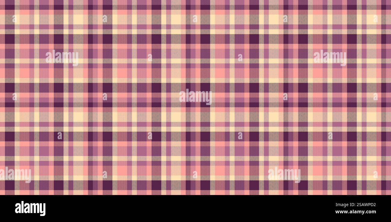 Domestic texture plaid vector, day check fabric tartan. Rag background ...