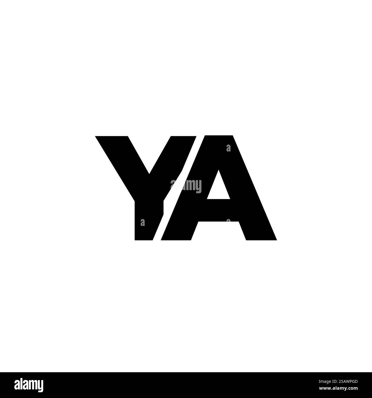 Ya logo design hi-res stock photography and images - Alamy