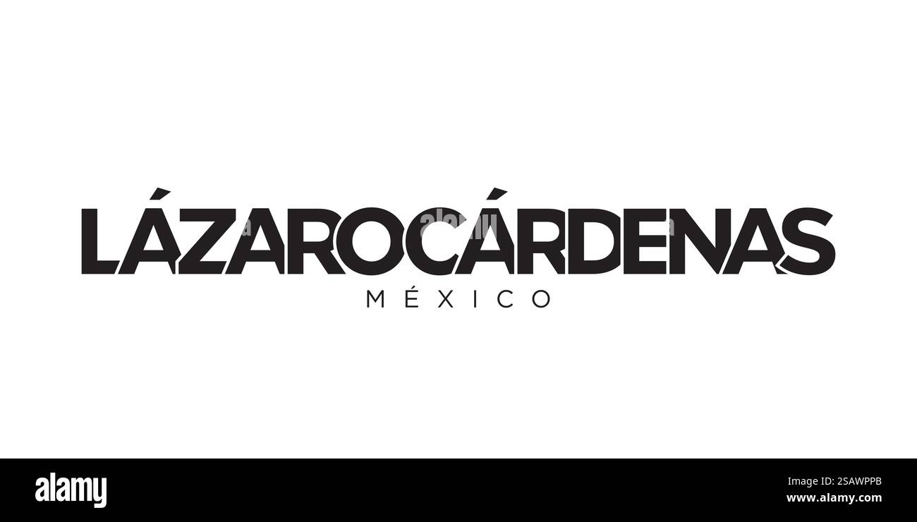 Lazaro Cardenas in the Mexico emblem for print and web. Design features ...