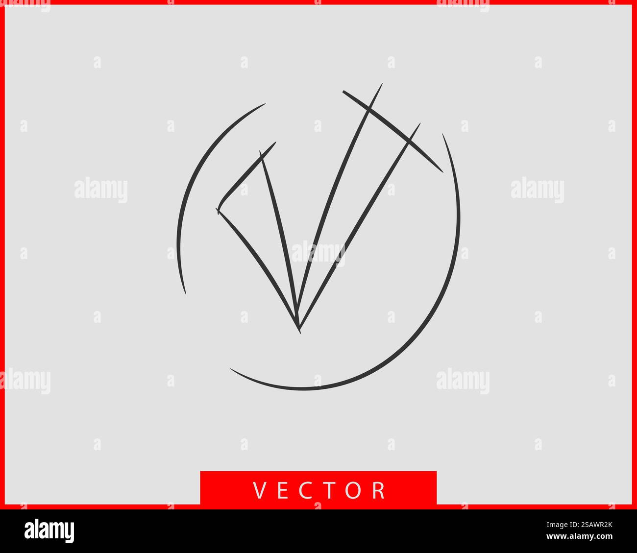 Test icon simple element Stock Vector Images - Alamy