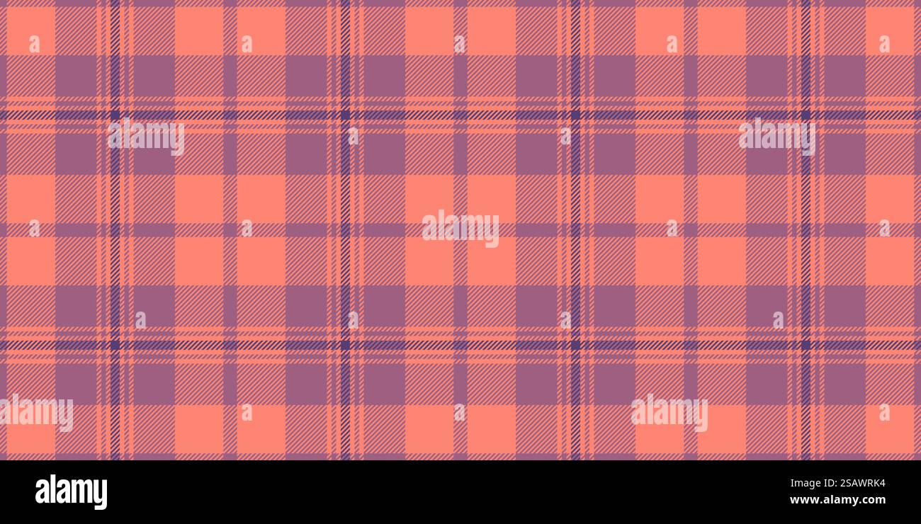 Comfort textile seamless background, tweed fabric vector plaid. Paisley ...