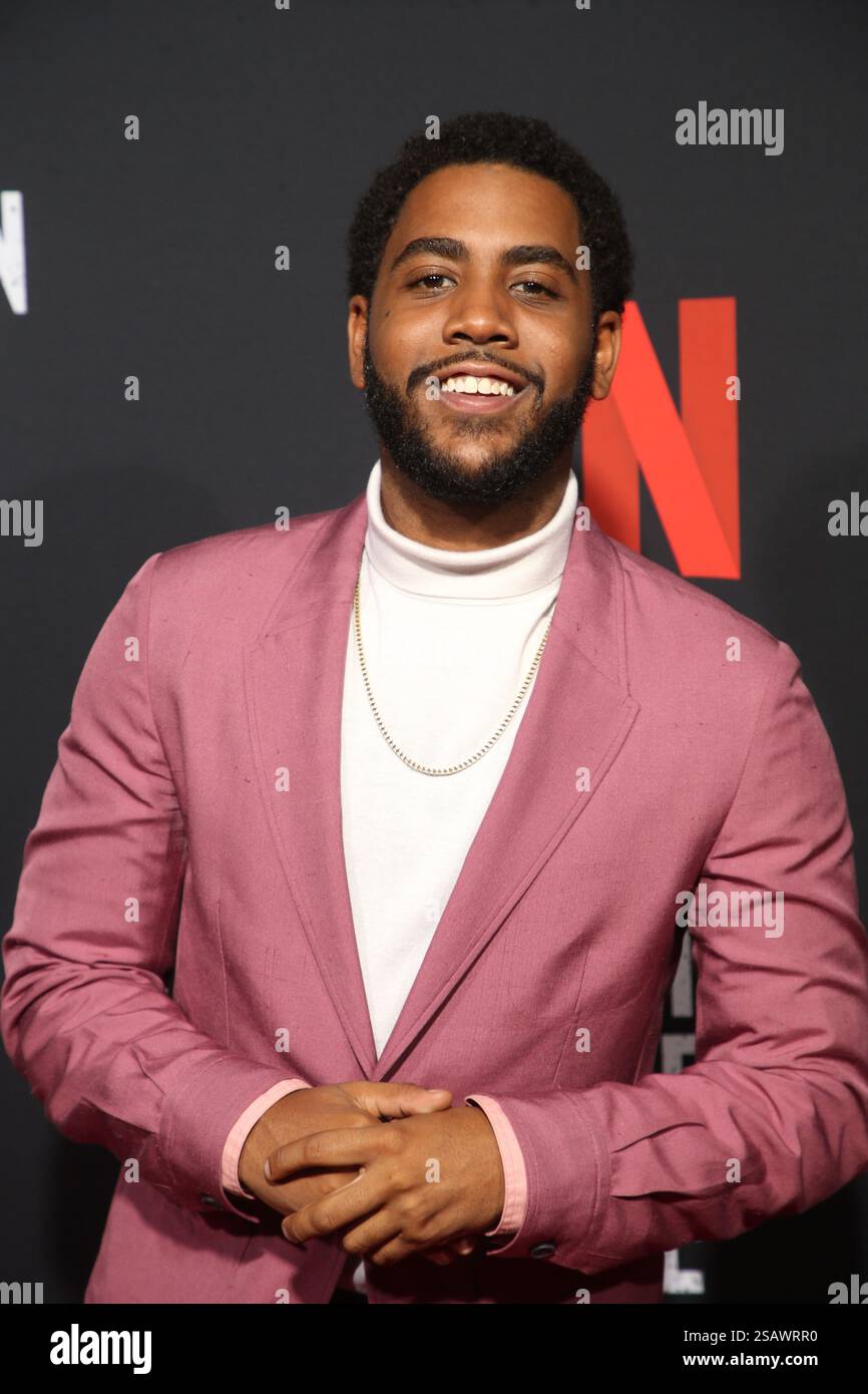Jharrel Jerome at the "When They See Us" FYC screening at Paramount ...
