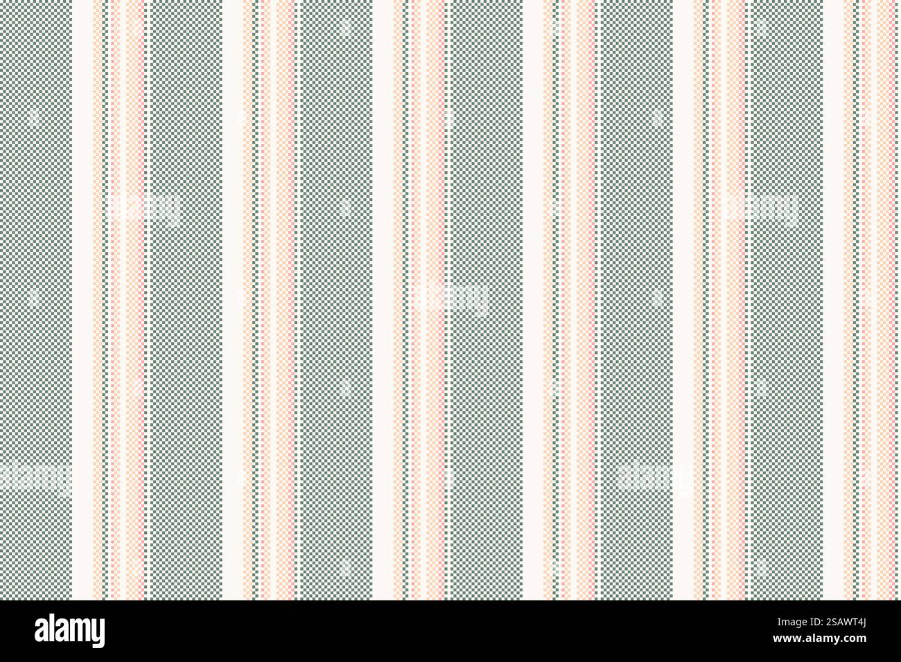 Seamless lines pattern of vertical fabric background with a vector texture textile stripe in sea ...