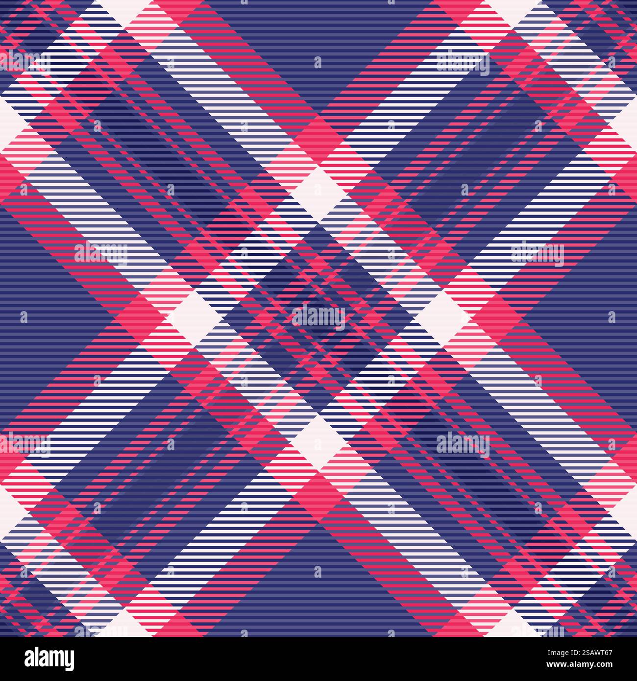 Vector tartan background of seamless plaid texture with a pattern check ...