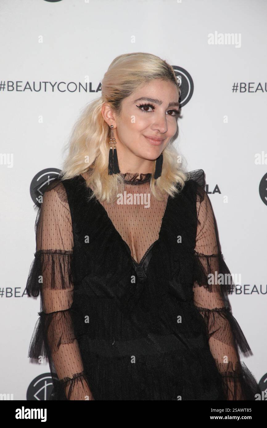 Charlene Laurent at the Beautycon festival, Los Angeles Convention ...
