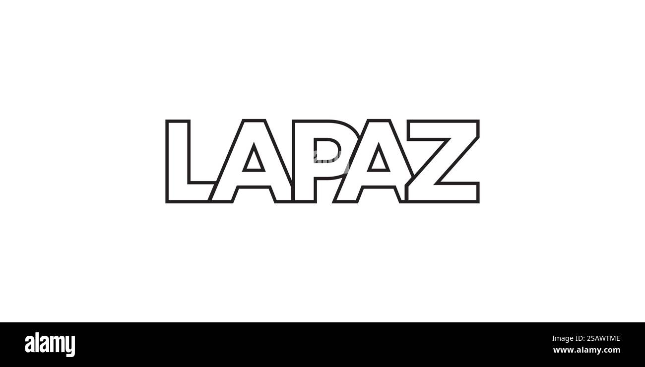 La Paz in the Mexico emblem for print and web. Design features ...