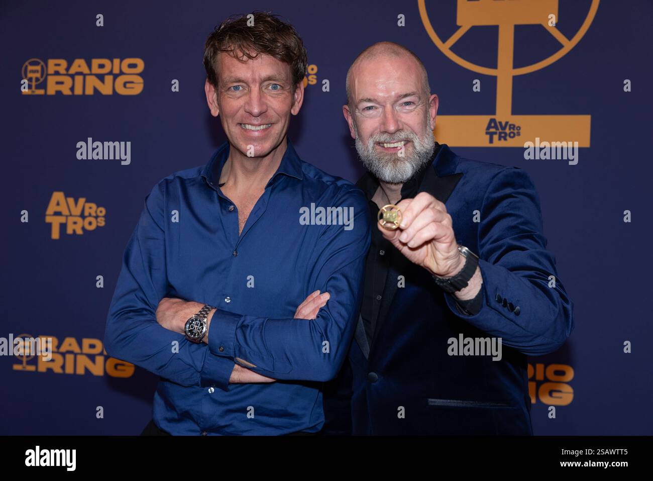 RadioRing Gala 2025 HILVERSUM, NETHERLANDS - JANUARY 30: Jan-Willem ...