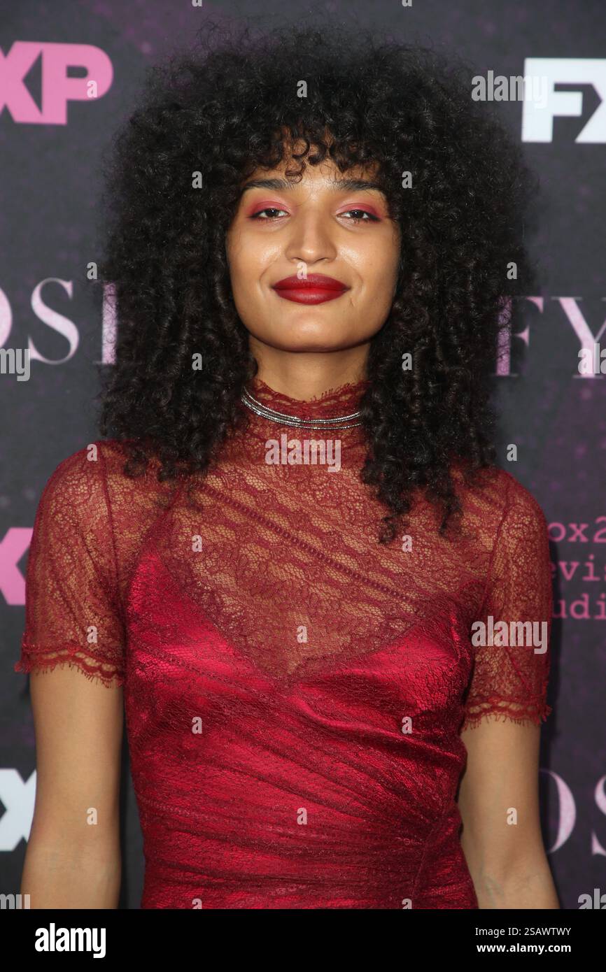 Indya Moore at the 'Pose' TV show screening, Arrivals, Pacific Design ...