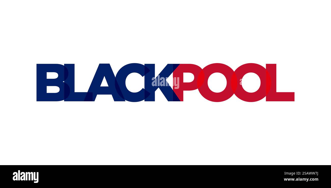 Blackpool sign Stock Vector Images - Alamy