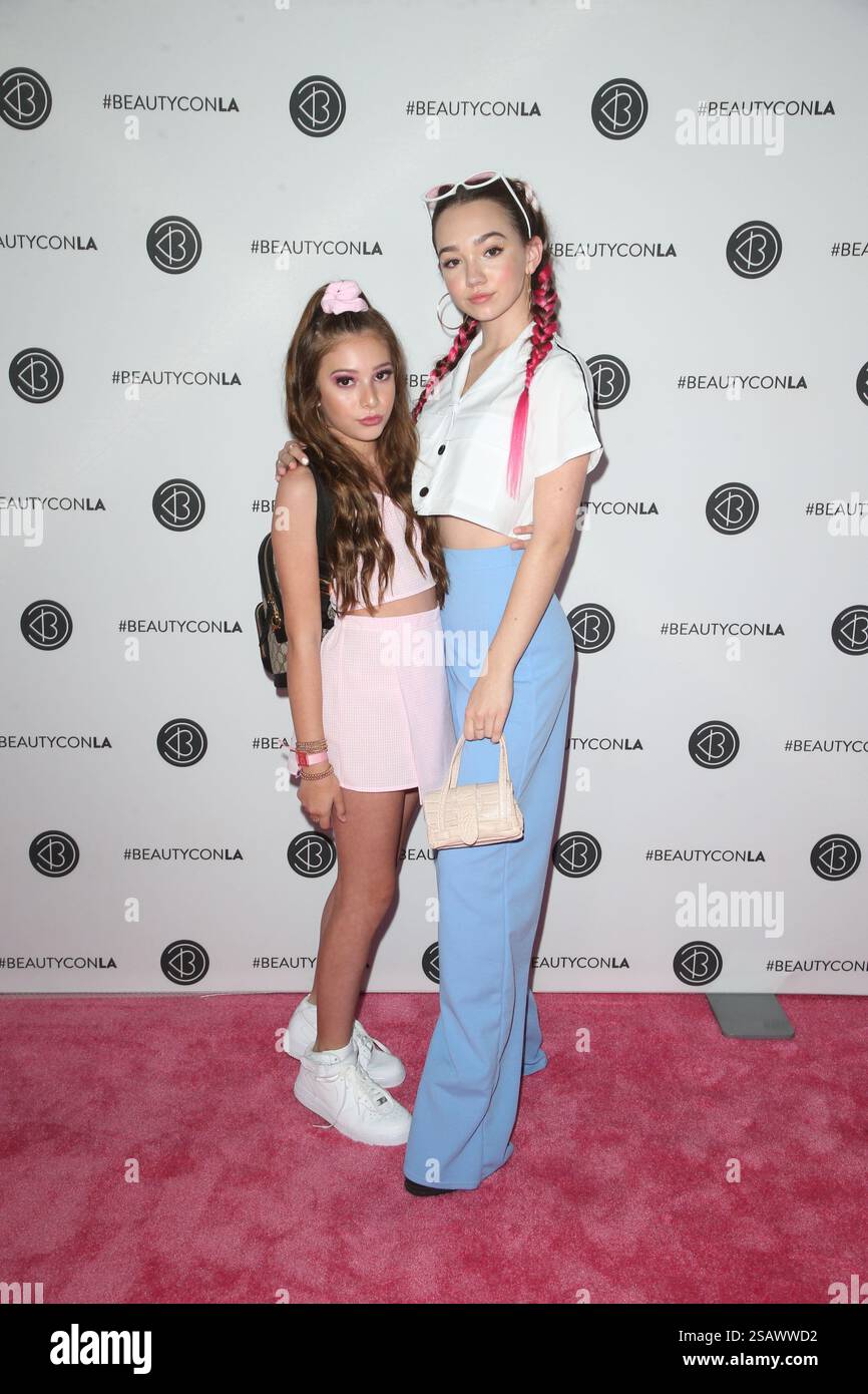 Makenzie Moss and Ruby Jay at the Beautycon festival, Los Angeles ...