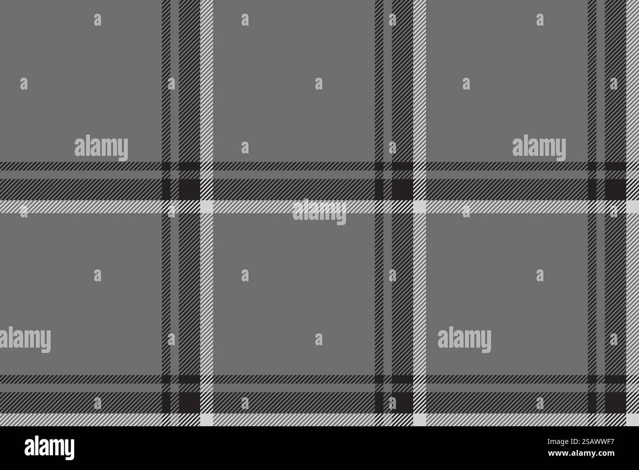 Plaid background, check seamless pattern. Vector fabric texture for ...