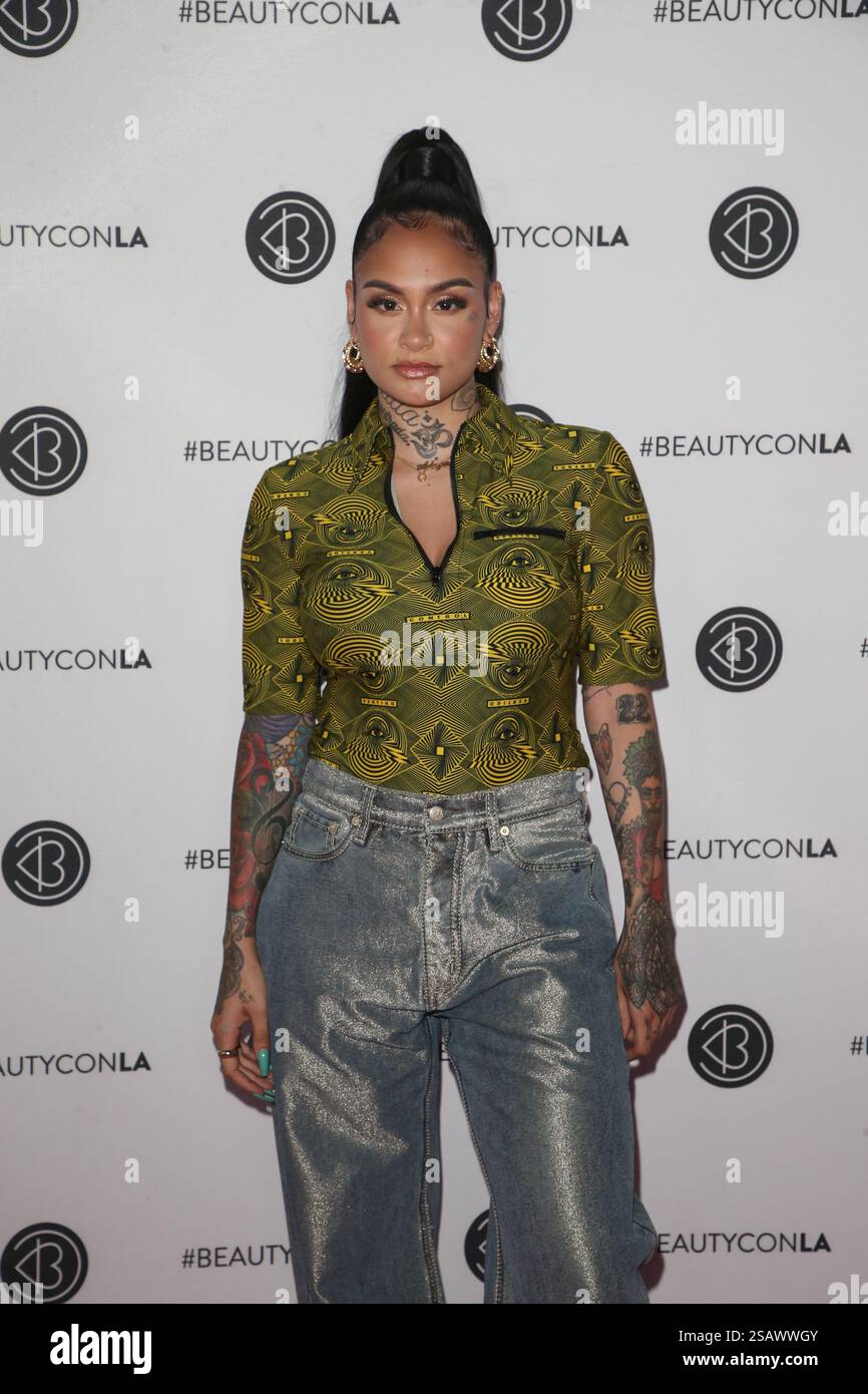 Kehlani at the Beautycon festival, Los Angeles Convention Center, USA ...