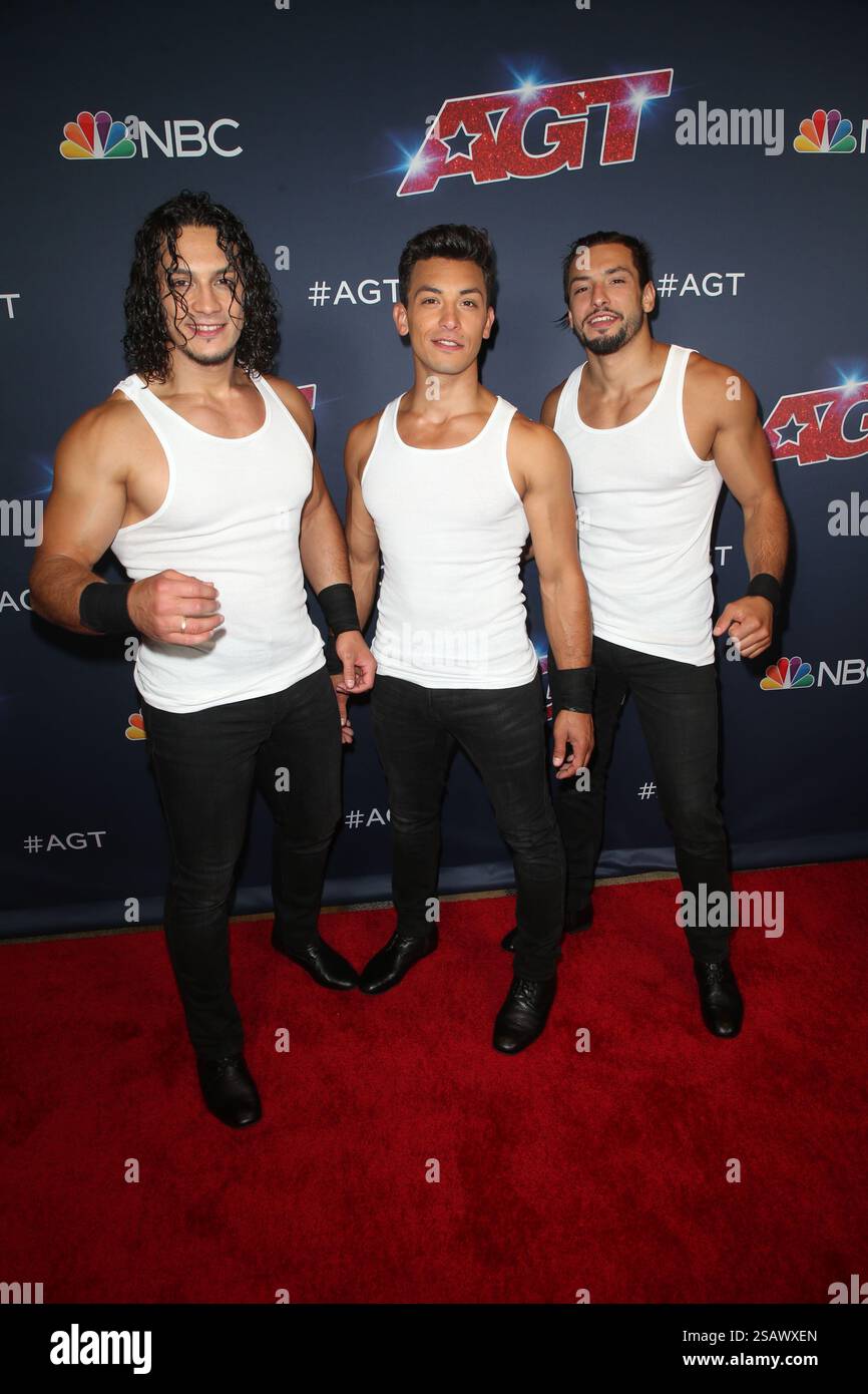 Messoudi Brothers at the 'America's Got Talent' TV show, Season 14 ...