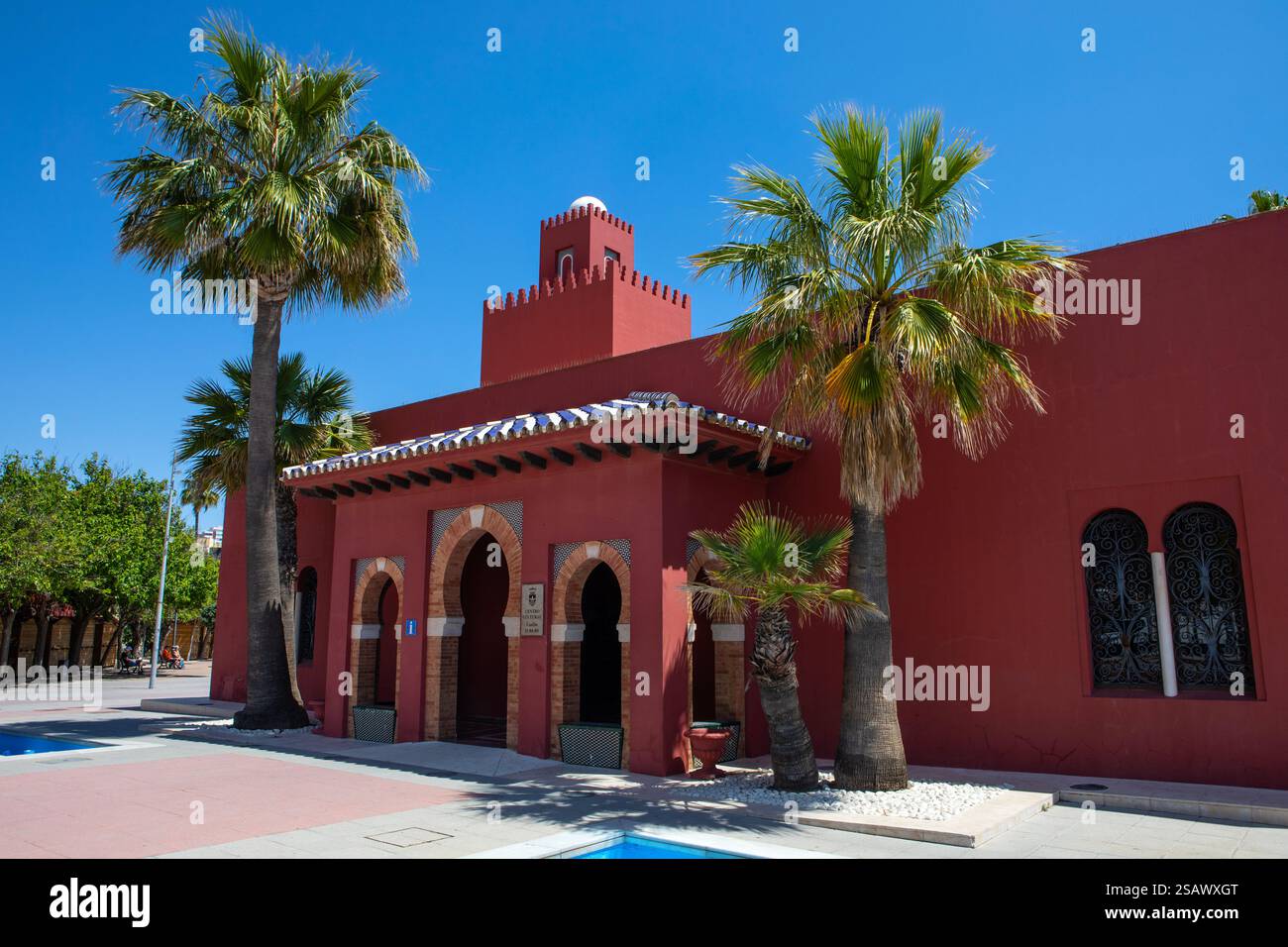 The stunning Castillo El Bil-Bil, located in the beautiful coastal town ...