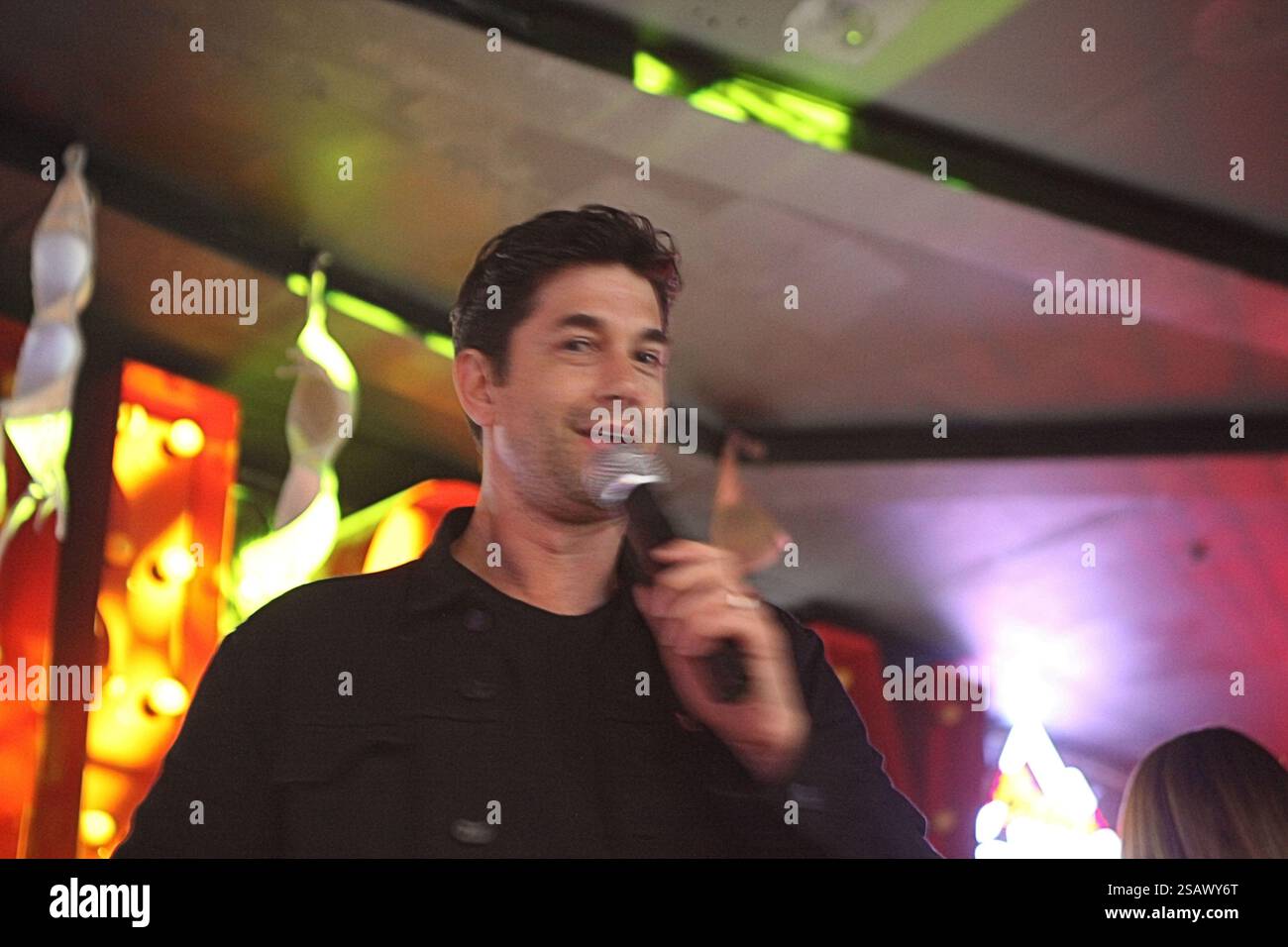 Adam Garcia at the opening Coyote Ugly themed Bar on Broad Street ...
