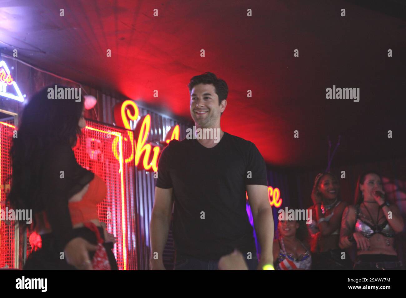 Adam Garcia at the opening Coyote Ugly themed Bar on Broad Street, Birmingham - 15th August 2019 ...