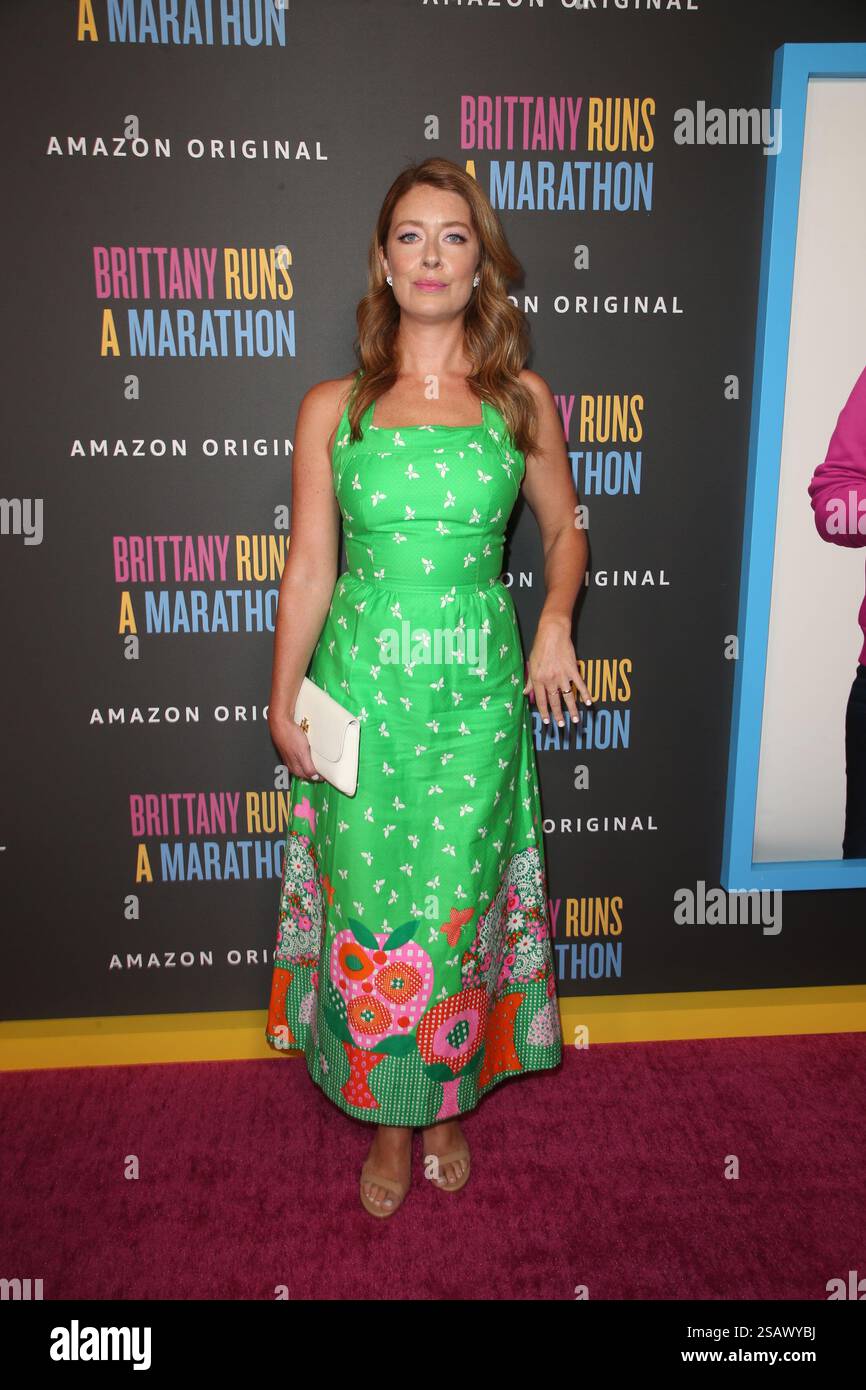 Nadia Quinn at the 'Brittany Runs A Marathon' film premiere, Arrivals ...