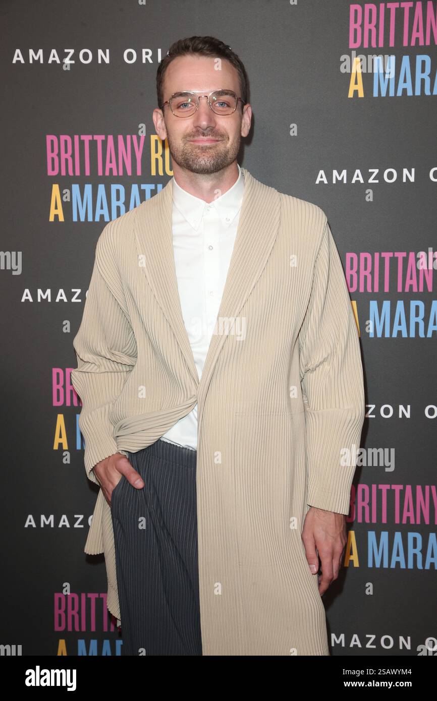 Micah Stock at the 'Brittany Runs A Marathon' film premiere, Arrivals ...