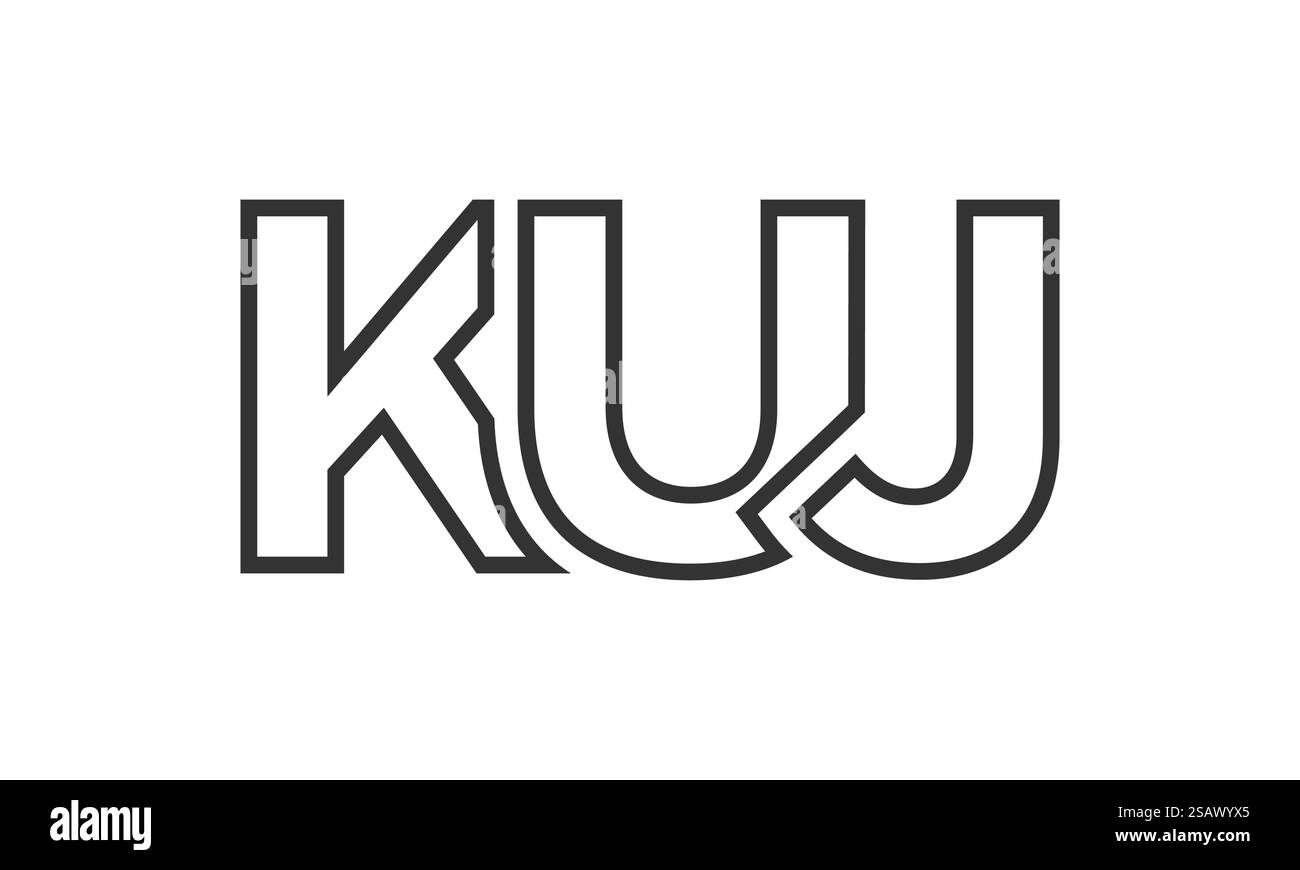 Kuj technology logo Black and White Stock Photos & Images - Alamy