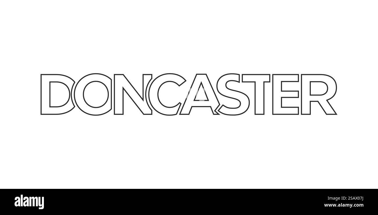 Doncaster city sign Stock Vector Images - Alamy
