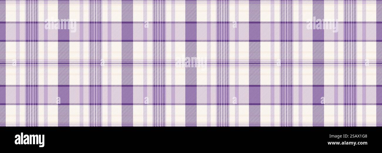 Horizontal check tartan texture, funky plaid seamless background. Folk ...