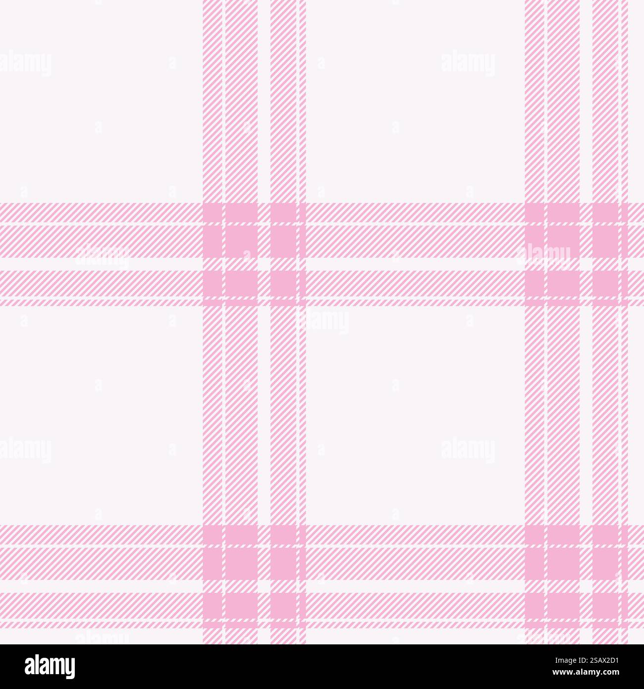 Plaid seamless pattern in pink. Check fabric texture. Vector textile ...