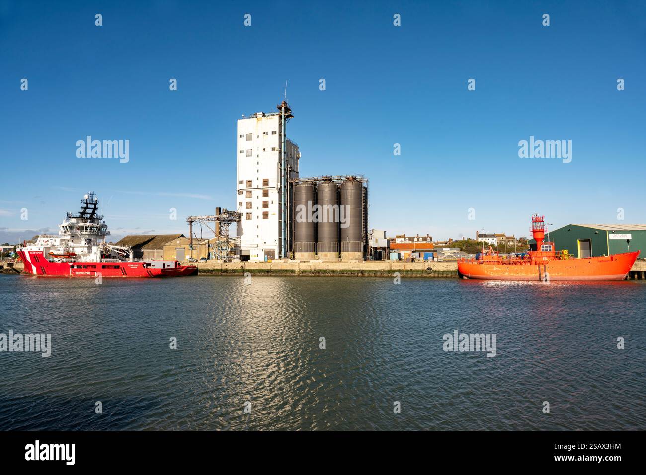 Port of Lowestoft Suffolk Stock Photo - Alamy