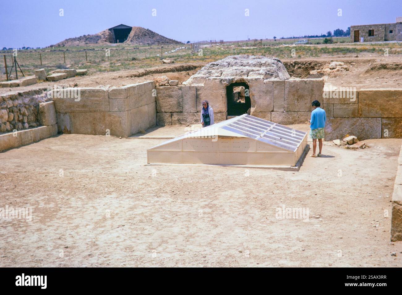 Royal tombs at ancient city of Salamis, Famagusta, Northern Cyprus ...