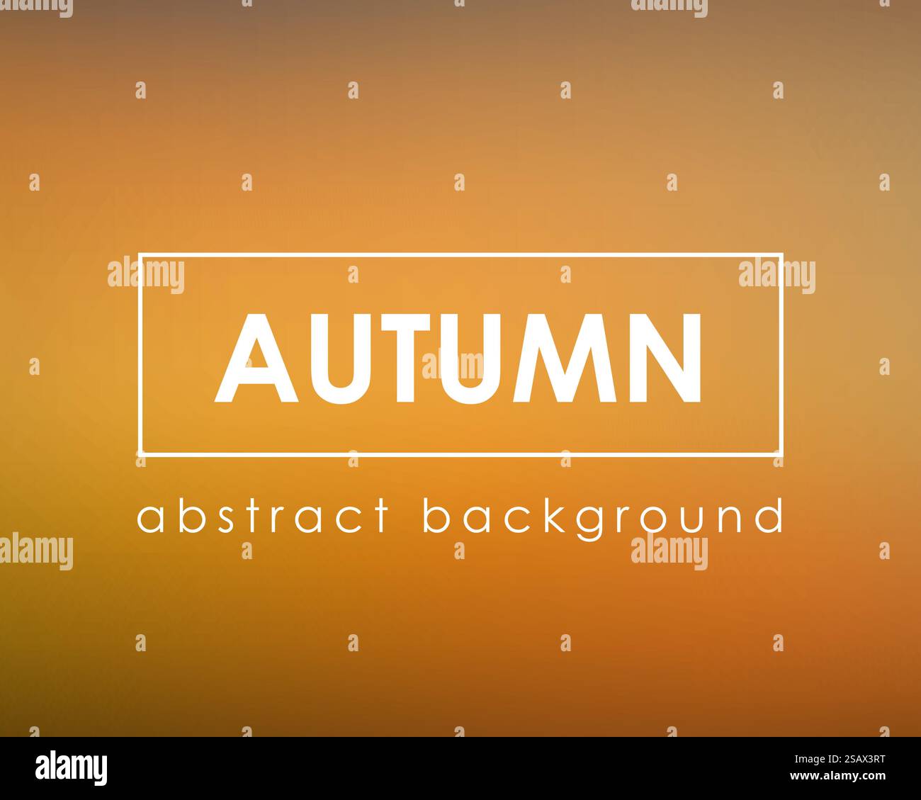 Orange autumn fall universal blur background. Vector illustration ...