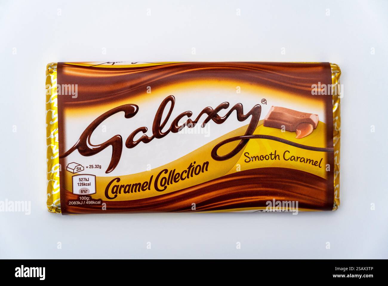 Galaxy caramel collection chocolate bar Stock Photo - Alamy