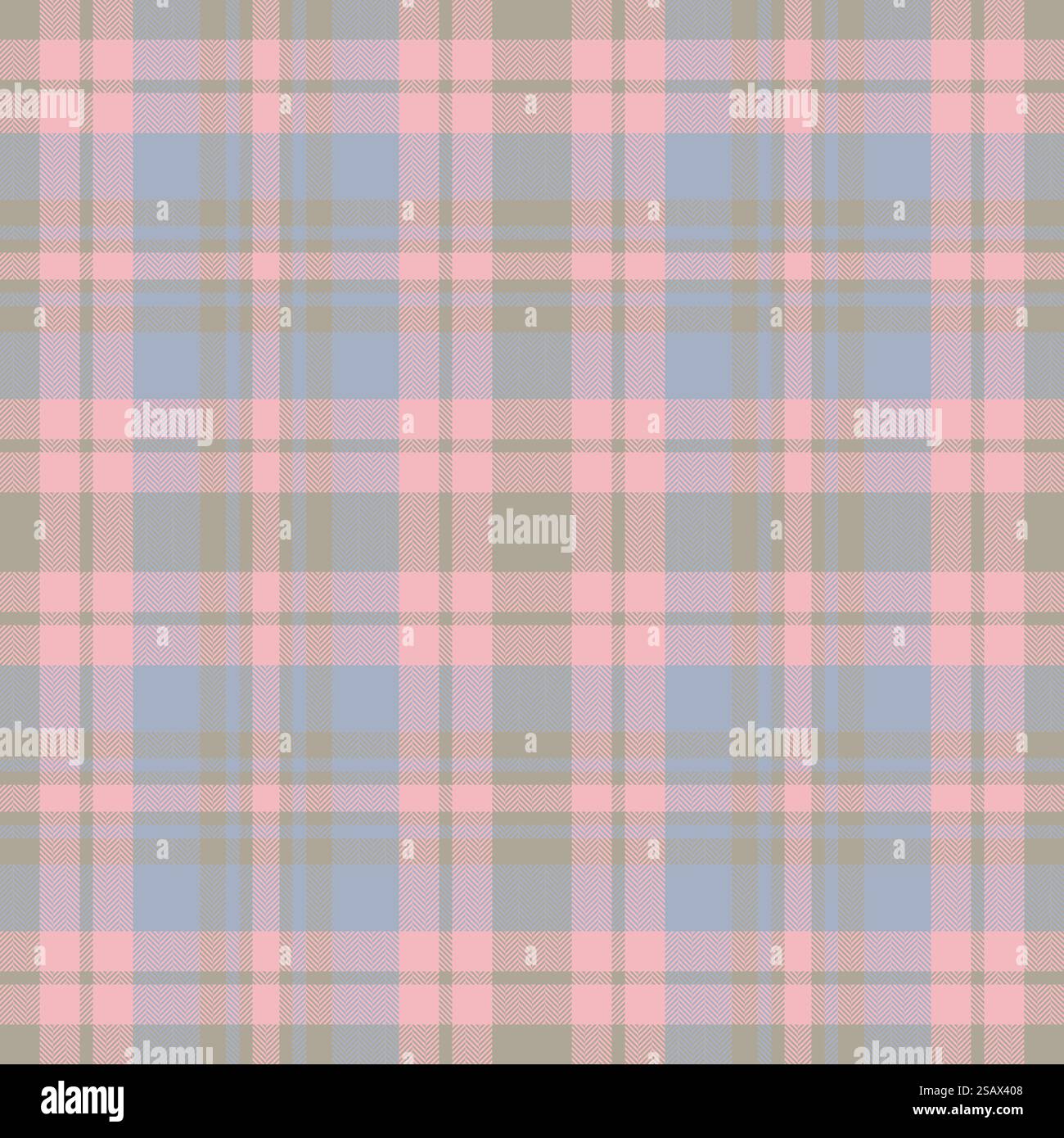 Plaid seamless pattern in pink. Check fabric texture. Vector textile ...