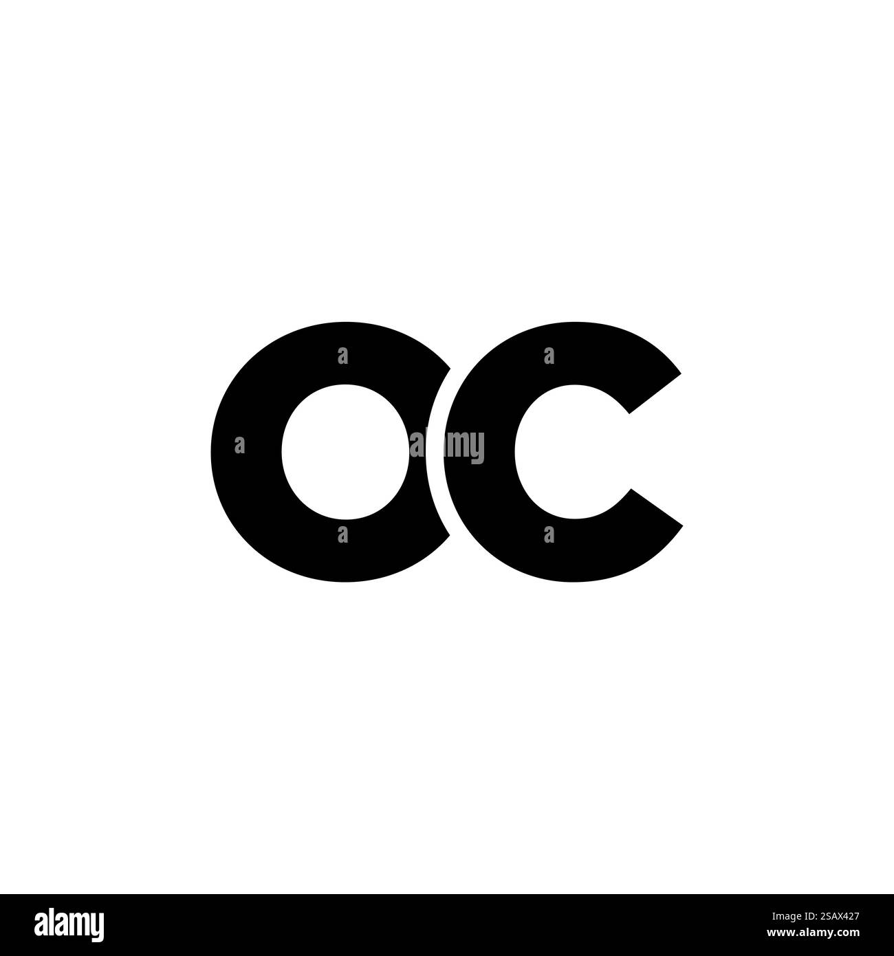 Trendy letter O and C, OC logo design template. Minimal monogram ...