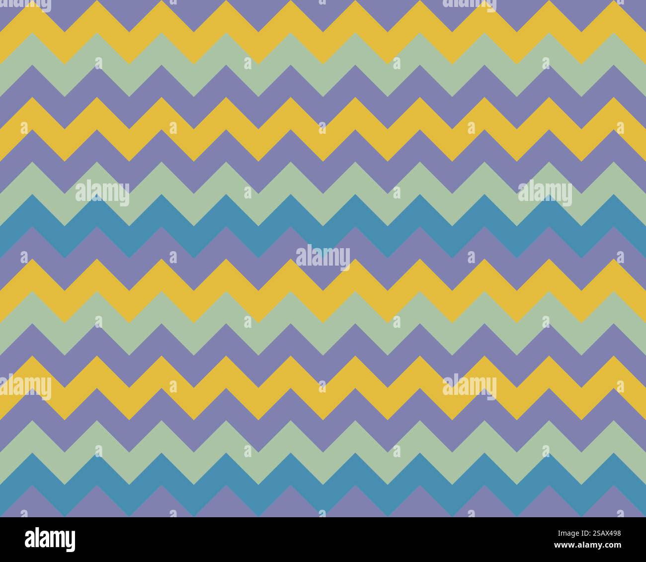 Zigzag Pattern Seamless Zig Zag Background Color Vector Abstract Design Stock Vector Image