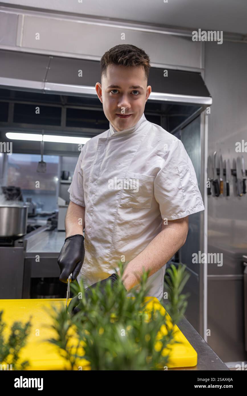 Professional chef equipment hi-res stock photography and images - Alamy