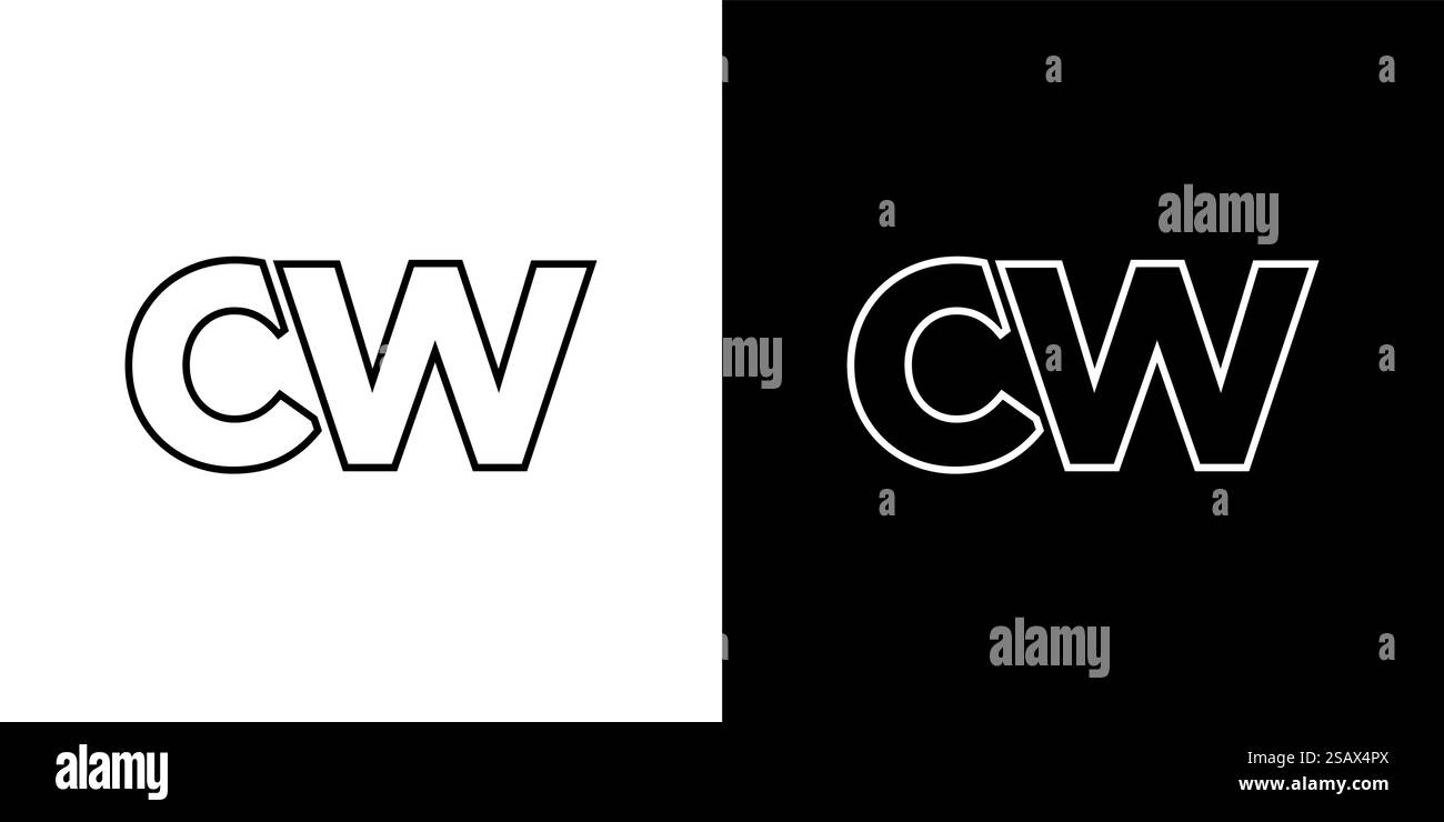Letter c and w hi-res stock photography and images - Alamy