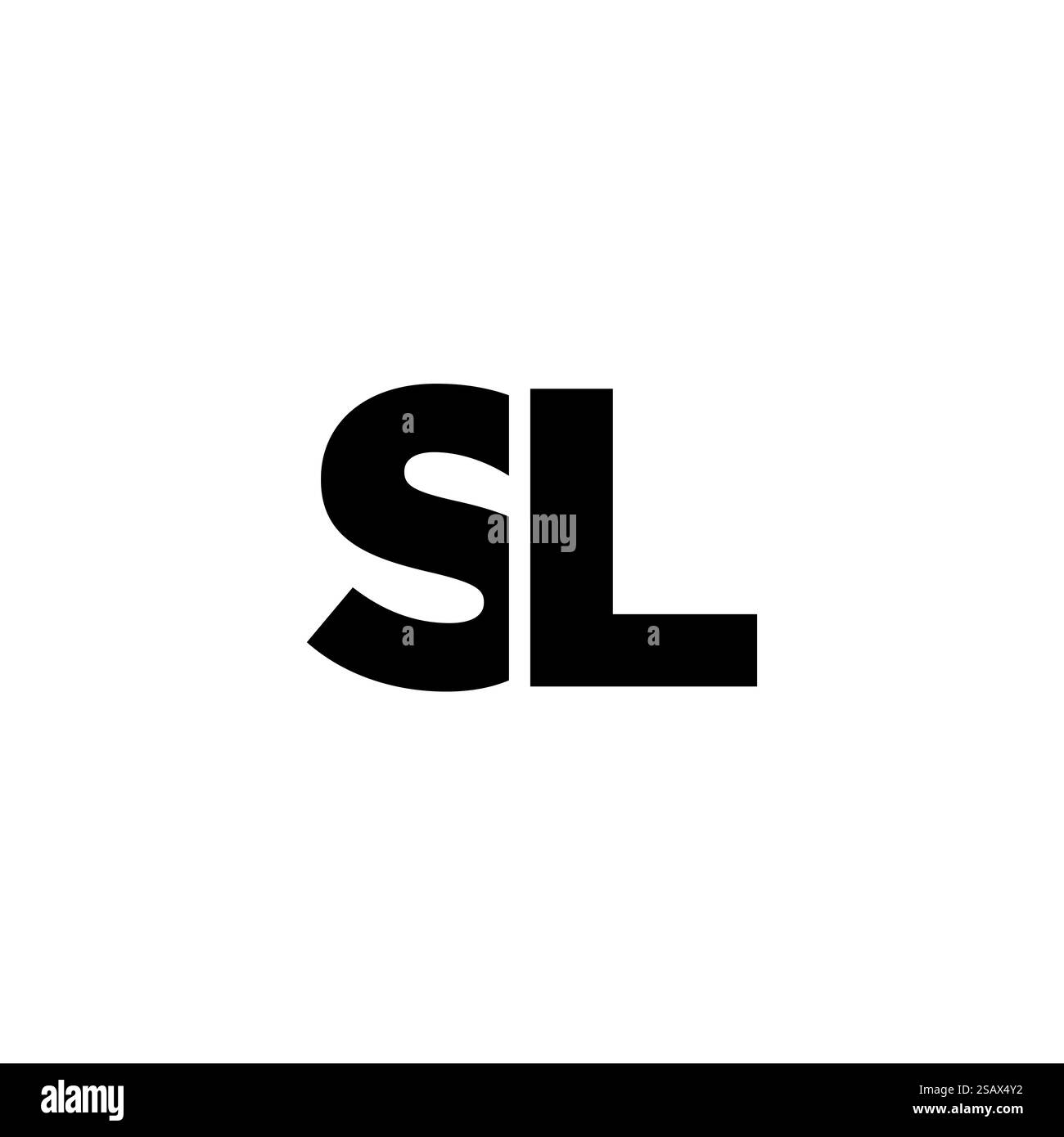 Sl logo design hi-res stock photography and images - Alamy
