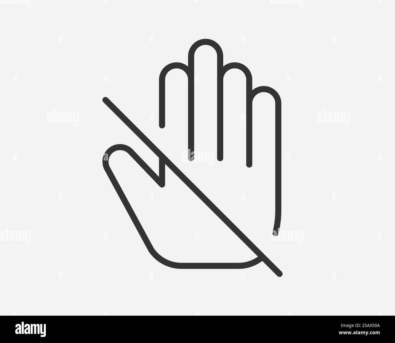 Straight icon line simple Stock Vector Images - Alamy