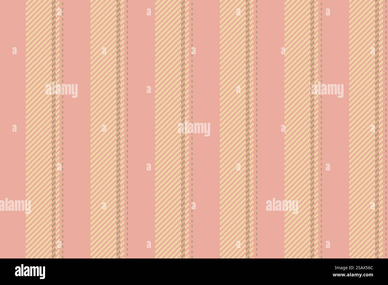 Damask lines seamless pattern, 40s vector stripe vertical. Scratch ...