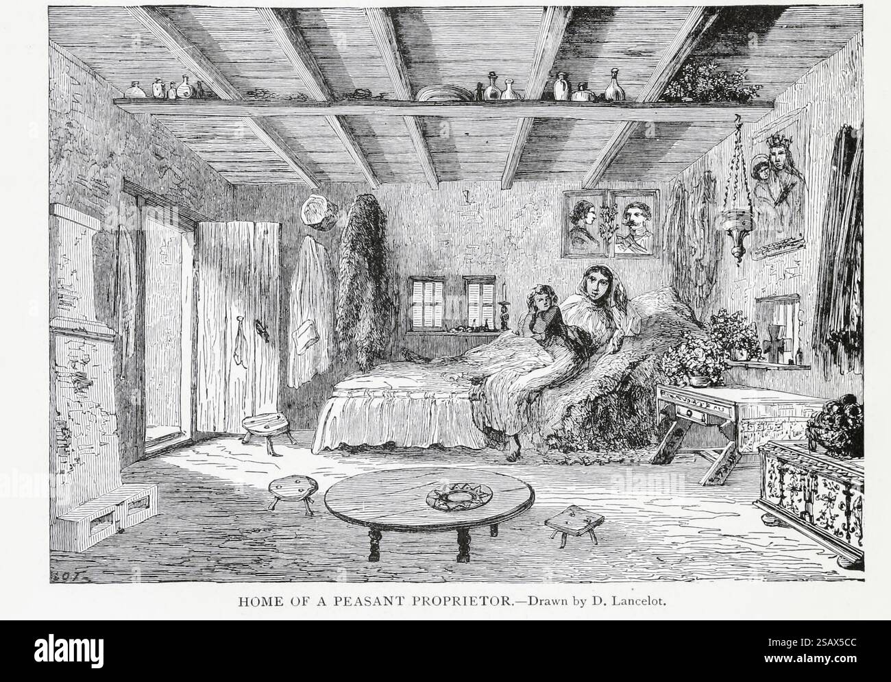 Home of a peasant proprietor The Wallachian DESCENT FROM THE ROMANS ...